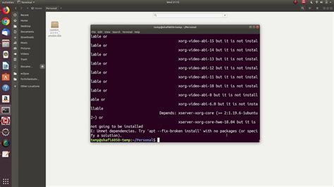 how to fix dependency problems leaving unconfigured youtube