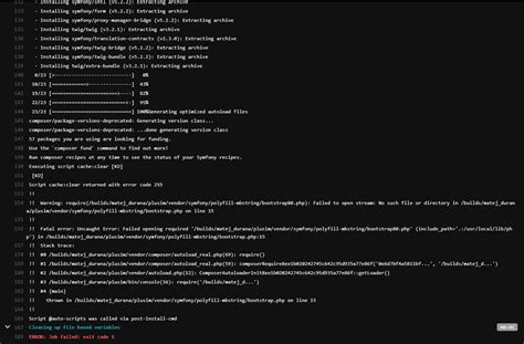 Symfony Gitlab Ci Cd Doctrine Dbal And Laminas Laminas Code Php