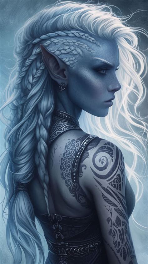 Night Elf Portrait In 2024 Character Portraits Fantasy Warrior Fantasy Characters