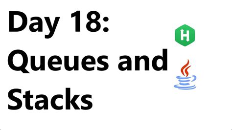 hackerrank day 18 queues and stacks solution java 8 30 days of code hackerrank youtube