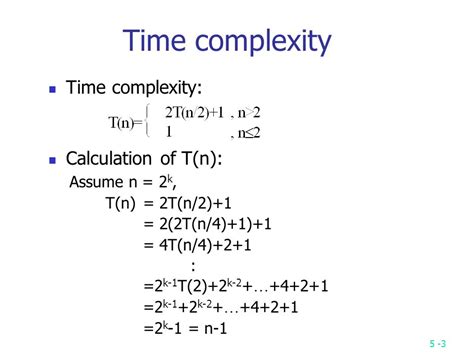 5 1 chapter 5 the divide and conquer strategy a simple example finding the maximum of a set s