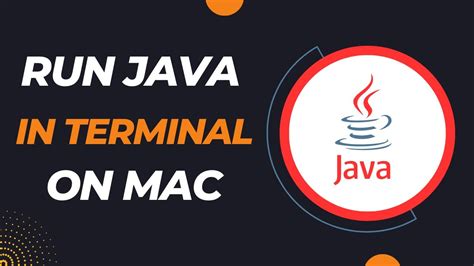 Run Java Using Terminal On Macos Compile And Run Java Using Command