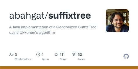 github abahgat suffixtree a java implementation of a generalized suffix tree using ukkonen s