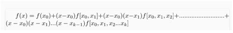 newton interpolation method in python epythonguru