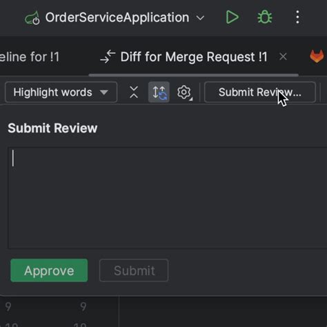 Reviewing GitLab Merge Requests JetBrains Guide