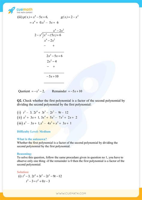 ncert solutions for class 10 maths chapter 2 exercise 2 3 polynomials download pdf
