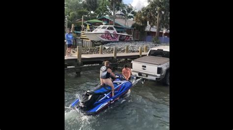 Supreme Patty NAKED Riding Jetski In Public YouTube