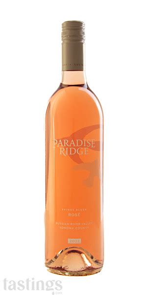 Paradise Ridge 2022 Brides Blush Rose Russian River Valley Usa Wine Review Tastings