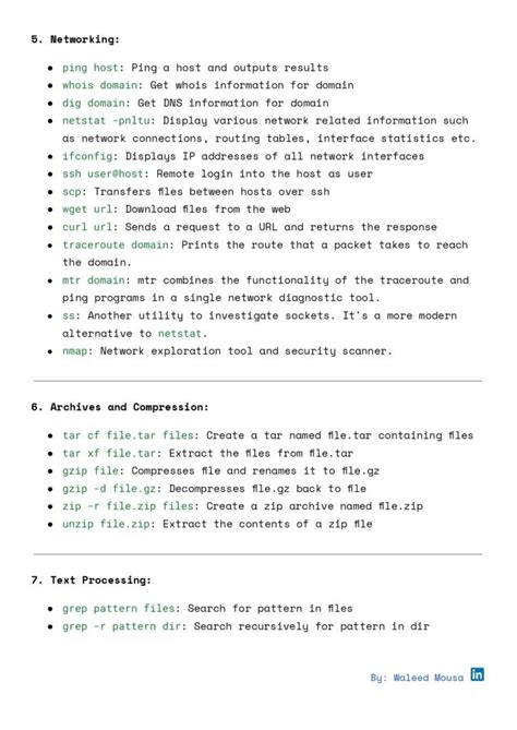 100 essential linux commands your comprehensive pdf reference connect 4 techs