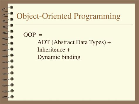 object oriented programming ppt download