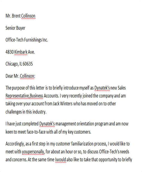 FREE 31 Introduction Letter Templates In PDF MS Word