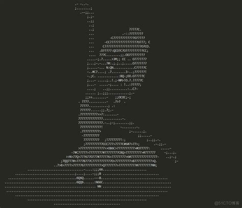 so easy，用 python 实现图片转字符画 51cto博客 python图片转字符画