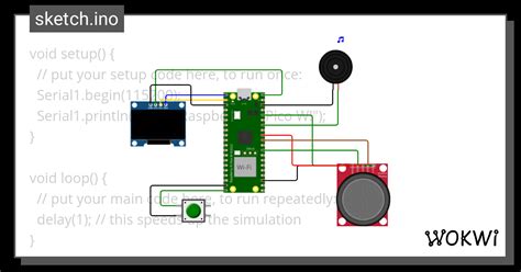 space invaders wokwi esp32 stm32 arduino simulator