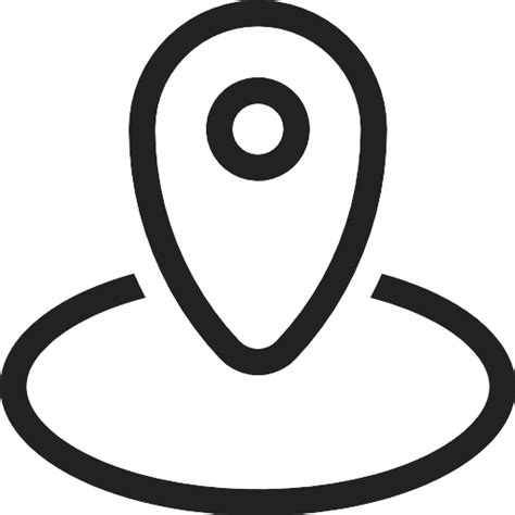 Map Marker Navigation Round Gps Location Vector SVG Icon PNG Repo