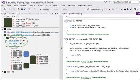 Visual Studio Graphics Debugger CSDN博客