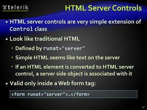 PPT ASP NET Web Controls And HTML Controls PowerPoint Presentation