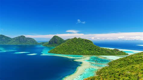 海洋天堂 蓝天 海岛 风景大片壁纸 风景静态壁纸 静态壁纸下载 元气壁纸
