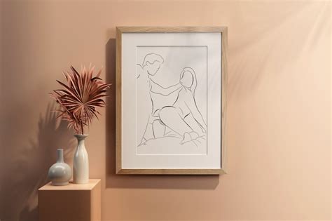 Erotic Line Art Couple Sex Line Drawing Printable Wall Etsy Australia