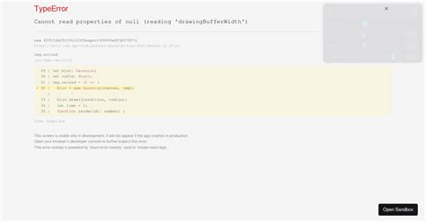 Gaussian Blur Examples CodeSandbox
