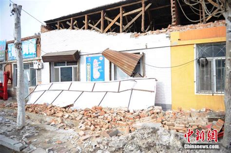 吉林松原连发地震房屋受损严重宾馆商店停业 组图 图片中国 中国网