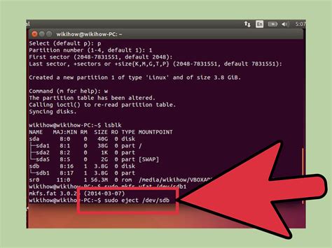 How To Format A USB Flash Drive In Ubuntu With Pictures