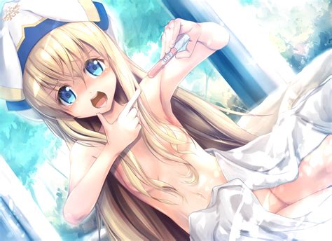 女神官ちゃんゴブリンスレイヤーの1話でお漏らしまで披露した女神官ちゃんの健全なエロ画像 二次ろぐぴんく