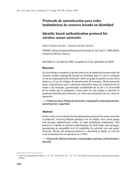 pdf identity based authentication protocol for wireless sensor networks