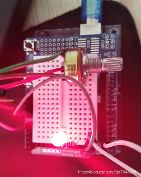 arduino笔记 电位器的使用（模拟输入） arduino电位器 csdn博客
