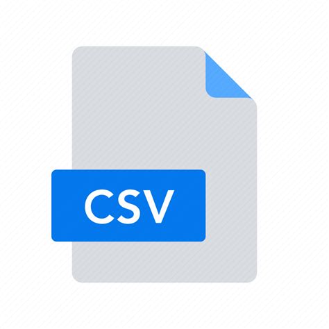 csv data tabulated icon download on iconfinder