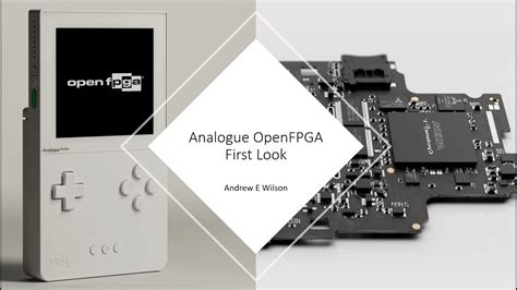 analogue openfpga first look youtube