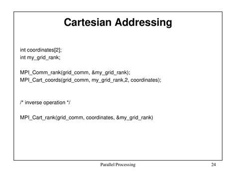 september 4 1997 parallel processing cs 676 lecture 8 grouping data and communicators in mpi