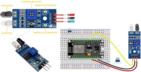 Esp Obstacle Sensor Esp Tutorial