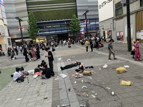 【画像】今朝の歌舞伎町の様子がこちら いつの間にかヤベー国になってた ヤバイ！ニュース・∀・