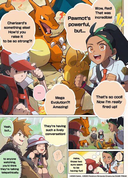 Special Pok Mon Masters Ex Comic Released Featuring Dialogue About