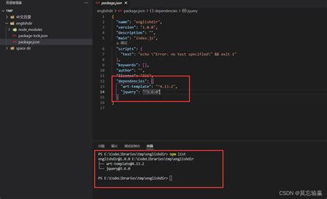 node js npm 包管理配置文件 npm install moment csdn博客