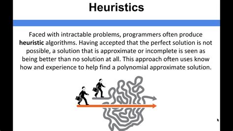 algorithms heuristics youtube