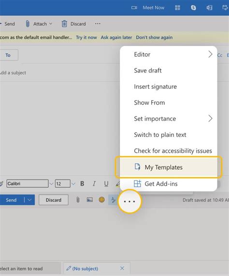 How To Create An Email Template In Outlook Using Quick Steps Design Talk