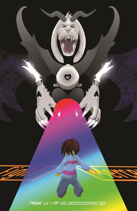 Artstation Frisk Vs Asriel Dreemurr Undertale