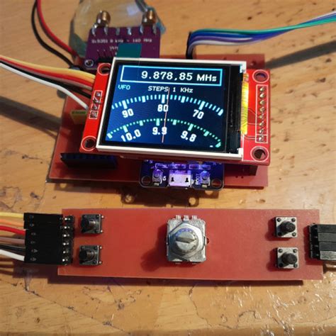 Jual PCB Arduino ESP32 BITX VFO DDS SI5351 TFT SPI 1 8 3 5 Jakarta Timur Sipol Tokopedia