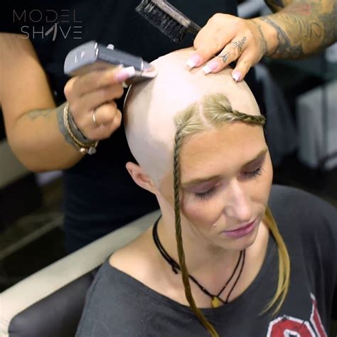 Modelshavecomはinstagramを利用しています「ac Dc Girl Got Rhythm And Head Shaved Bald⁠ Headshave
