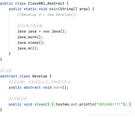 java面向对象：多态，引用数据类型 转型，abstract：抽象的，接口 java 引用类型为抽象类型 csdn博客