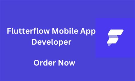 do flutter flow mobile app development flutterflow developer by hazimumar fiverr