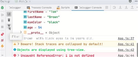 Using Interactive Debugger Console IntelliJ IDEA Documentation