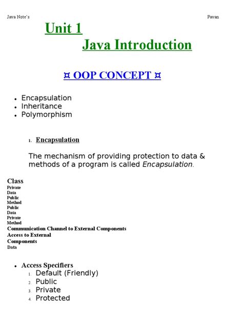 unit 1 java introduction pdf java virtual machine java software platform