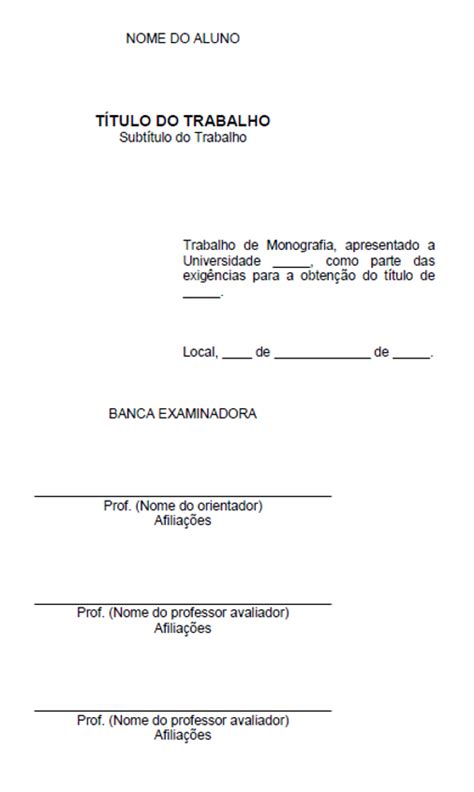 Total 115 Imagem Modelo De Capa E Contracapa De Trabalho Br