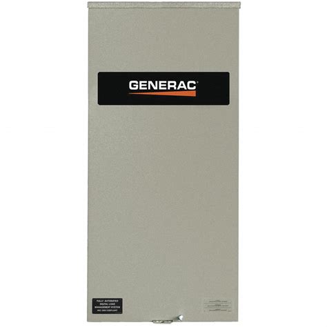 GENERAC Single Phase 400 A Current Rating Automatic Transfer Switch