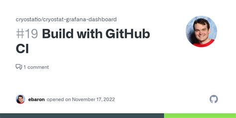 Build With GitHub CI Issue 19 Cryostatio Cryostat Grafana
