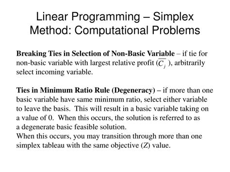 ppt linear programming simplex method powerpoint presentation free download id 1216222