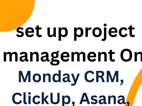 Automation Setup Database Design Airtable Softr Monday Crm Upwork