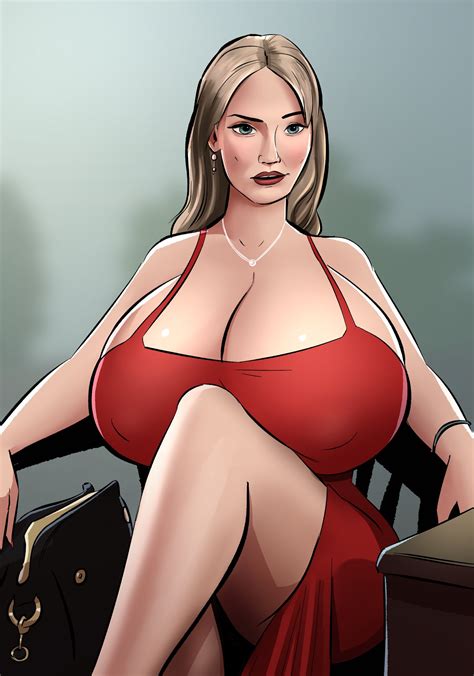 Rule 34 Alternate Breast Size Big Ass Big Breasts Big Butt Big Hips Big Thighs Blonde Hair